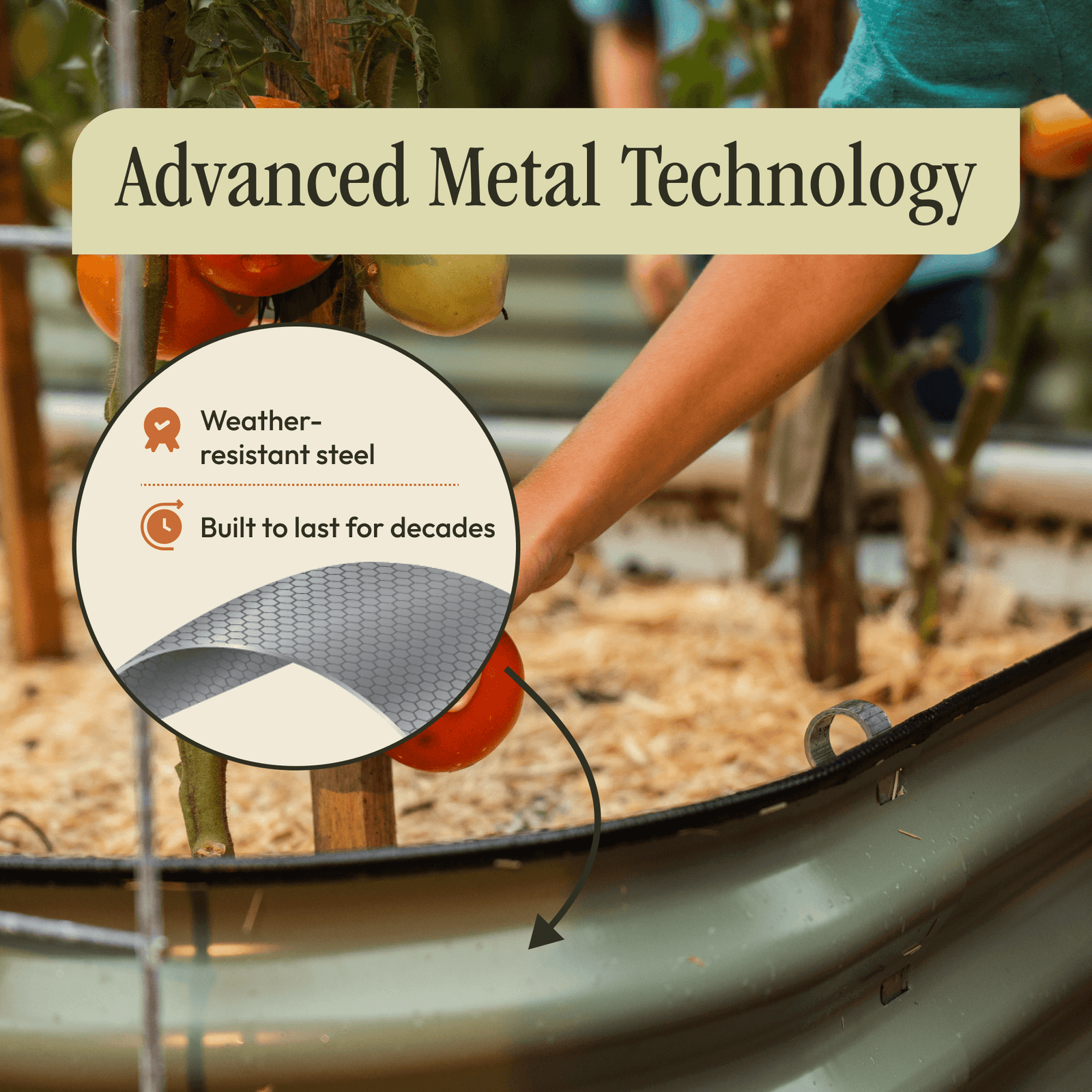 Gro-Rite "No Tools Needed" Premium Metal Raised Garden Bed Kit | Gro ...